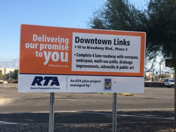 Downtown Links Work Begins Regional Transportation Authority