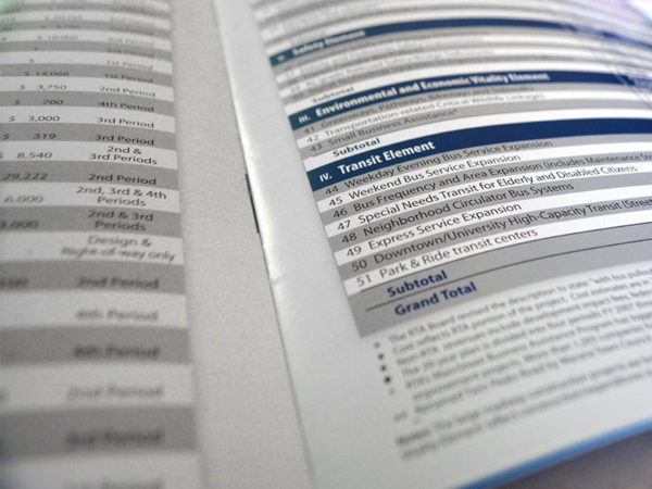 How the RTA began - Regional Transportation Authority of Pima County