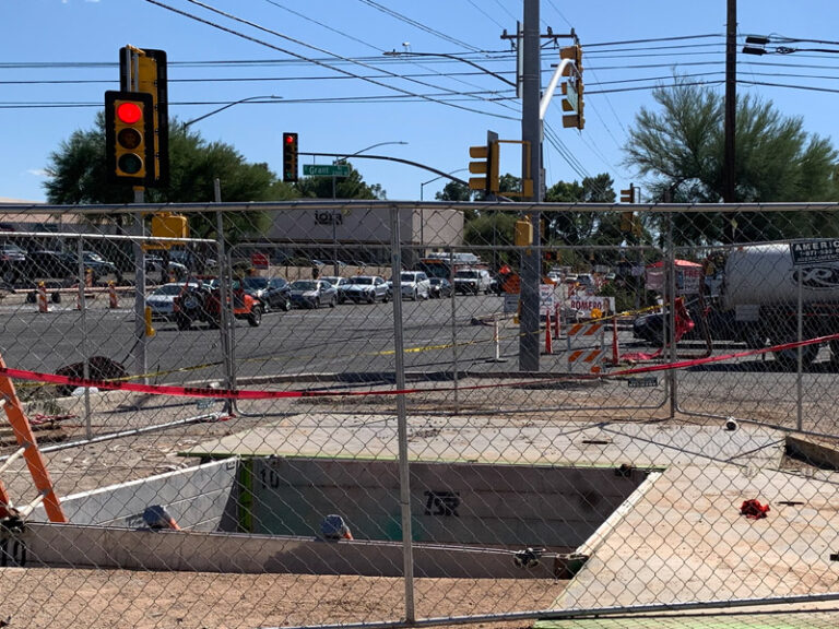 Utility relocation underway on East Grant Road - Regional ...