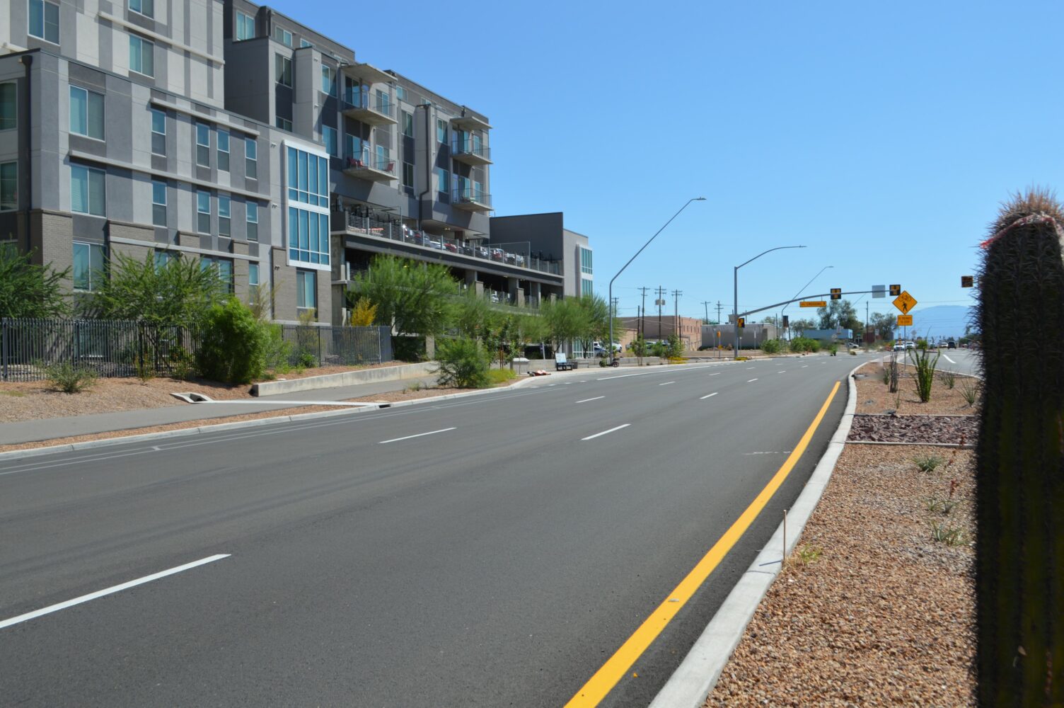Broadway widening is nearly complete - Regional Transportation ...