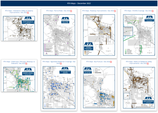 Follow RTA Plan progress with project maps - Regional Transportation ...